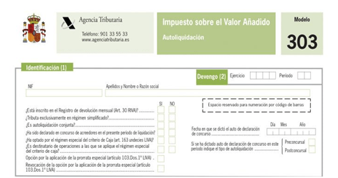 IMPUESTO SOBRE EL VALOR AÑADIDO (MODELO 303) – De Paseo por la Contabilidad
